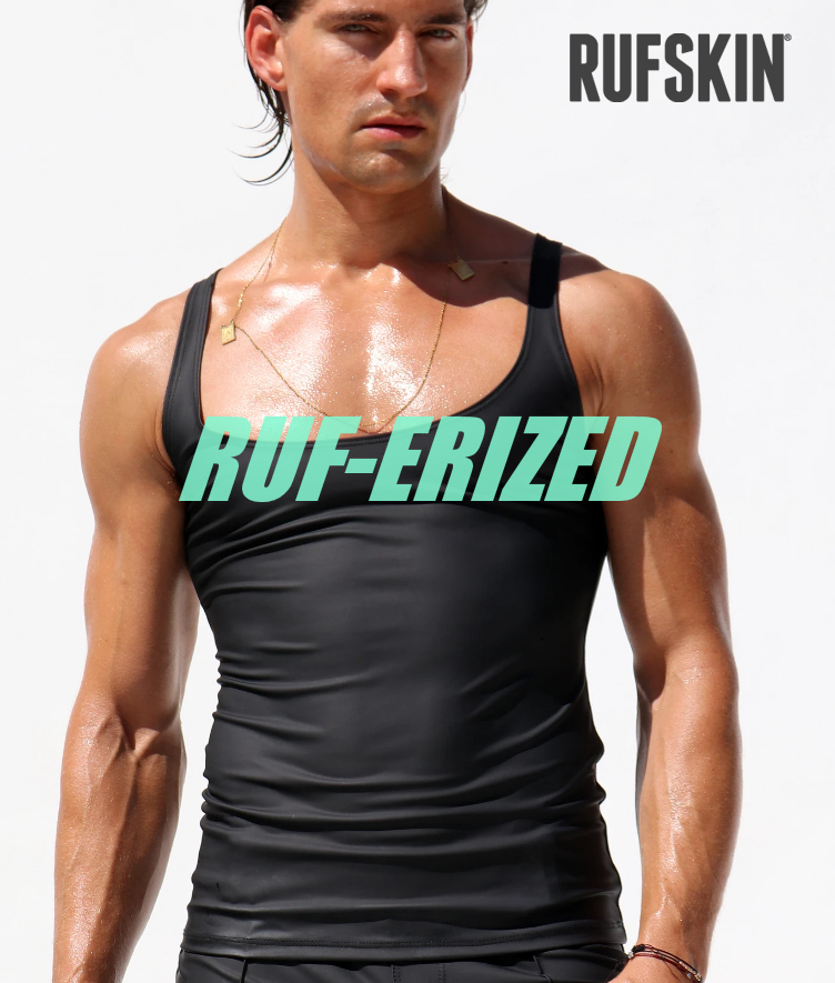 Rufskin Ruf-erized | Rubber look underwear and sportswear | Shop nu!