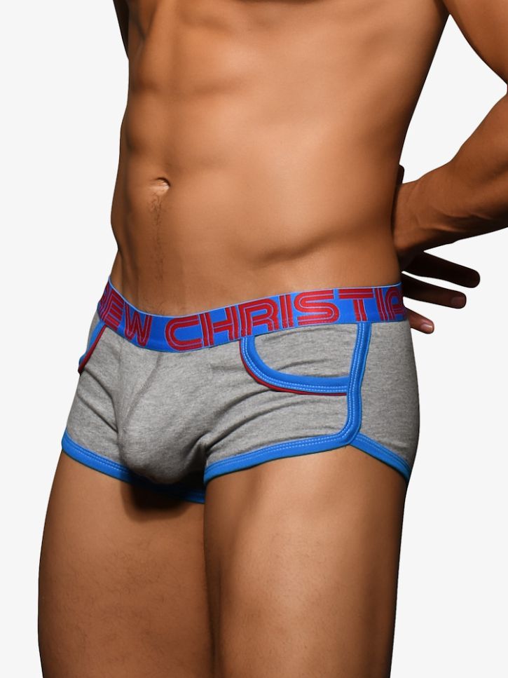 Andrew Christian Show-It Retro Pop Boxer Black • BodywearStore
